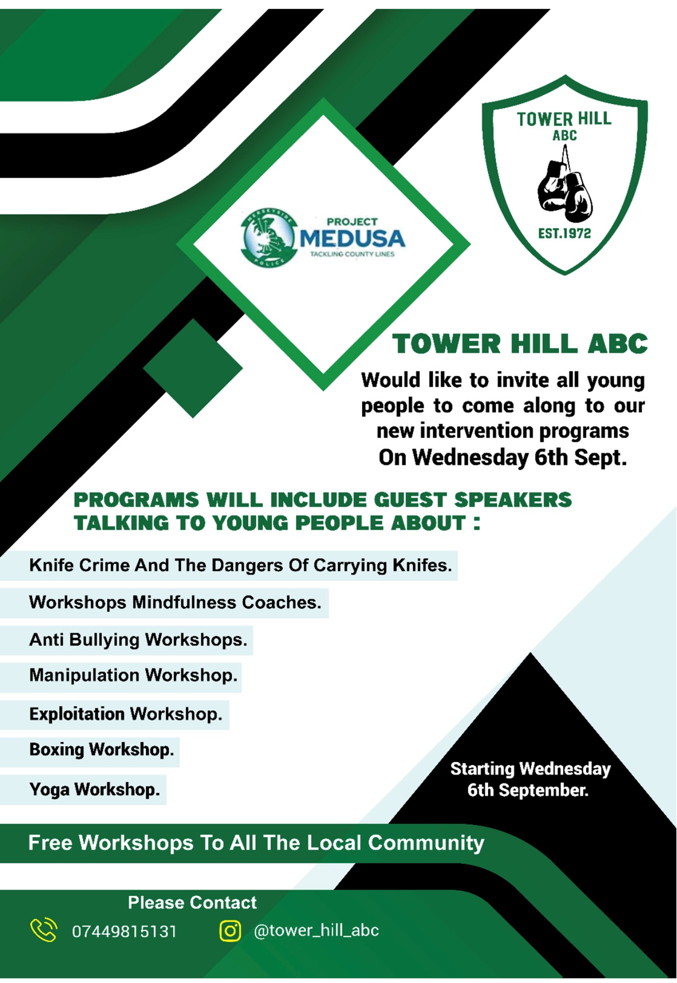 Intervention workshops – Care Afloat